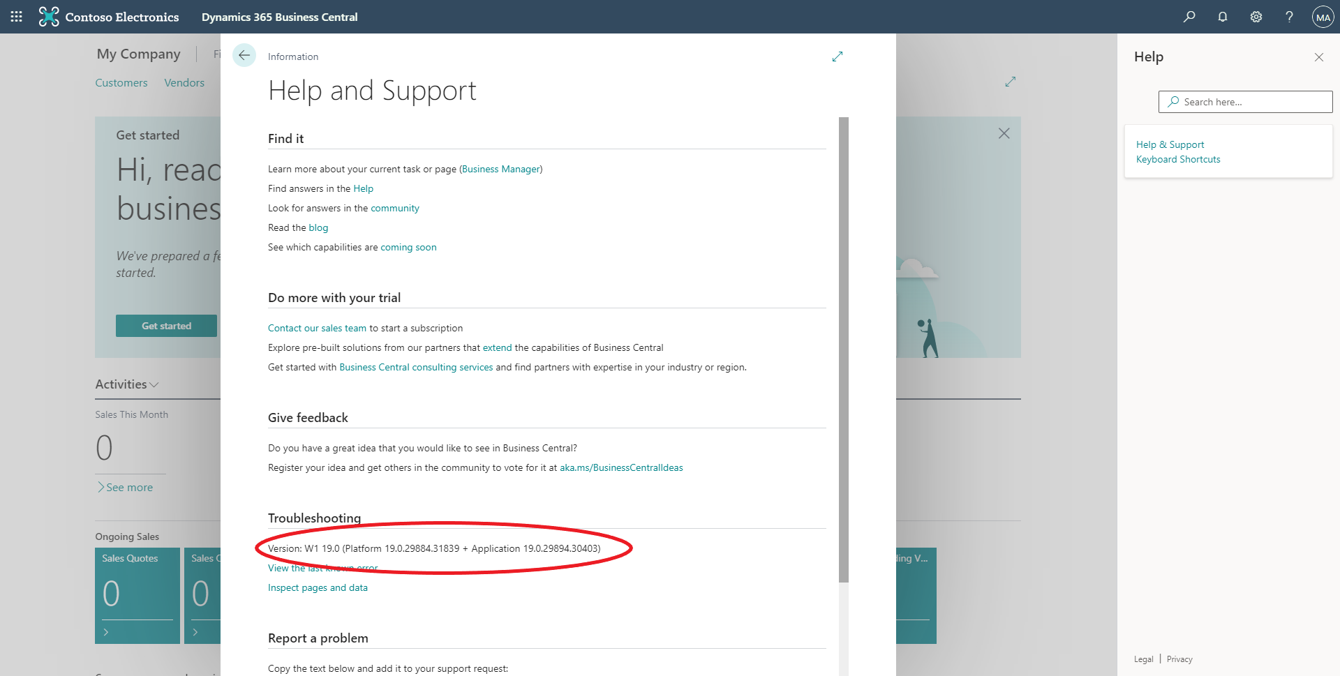 What version of Dynamics NAV or Business Central are you using?