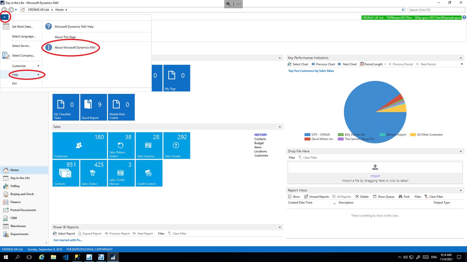 What version of Dynamics NAV or Business Central are you using?